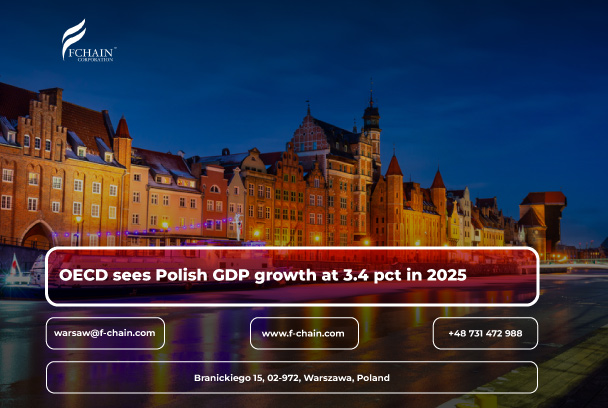 OECD sees Polish GDP growth at 3.4 pct in 2025