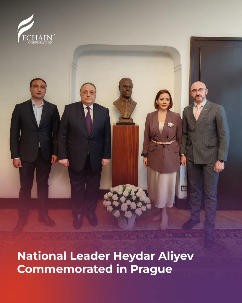 National Leader Heydar Aliyev Commemorated in Prague